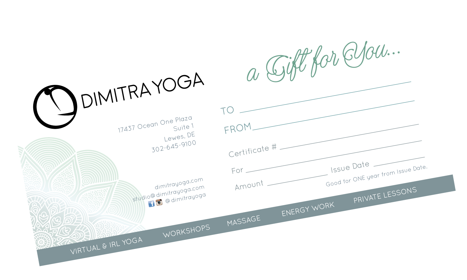 Welcome to Our Studio - Dimitra Yoga